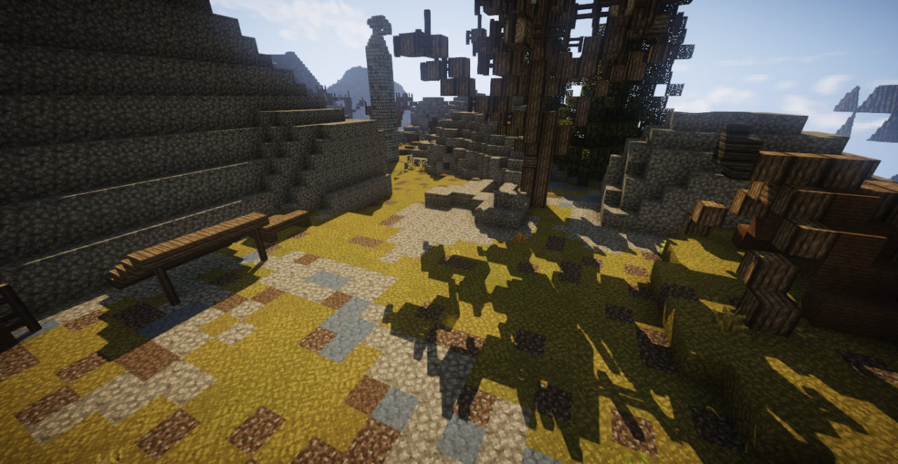 Sundered Towers (skyrim TES) Minecraft Map