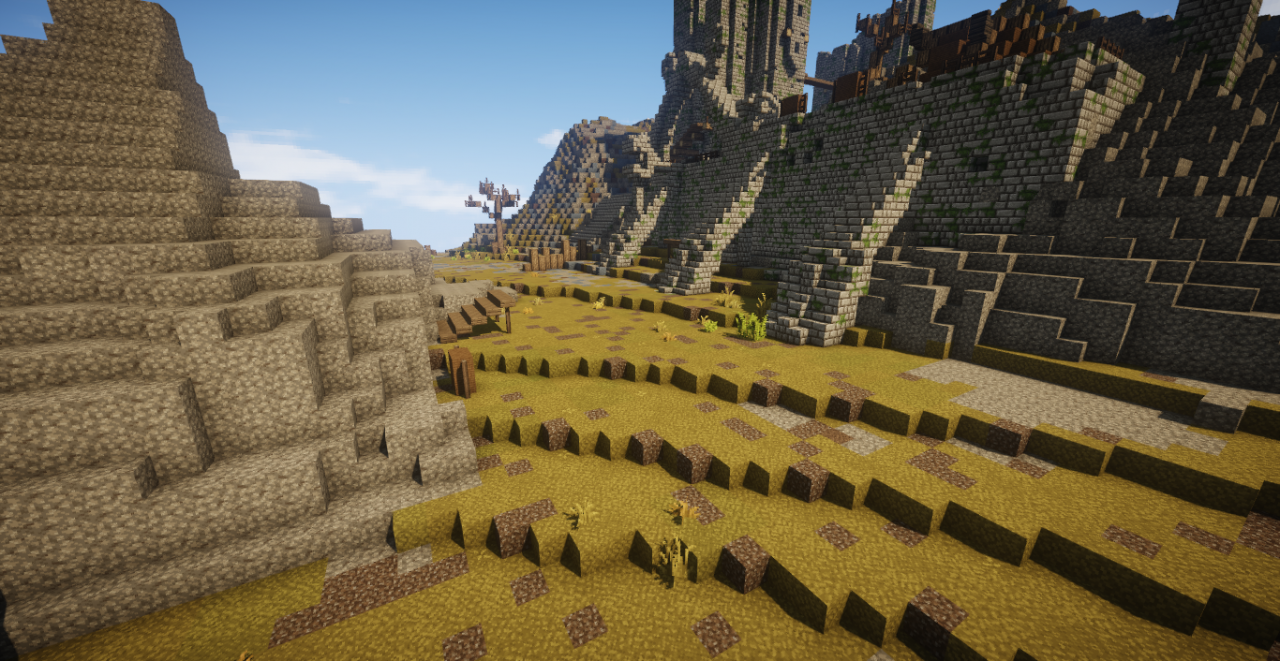 Sundered Towers (skyrim TES) Minecraft Map