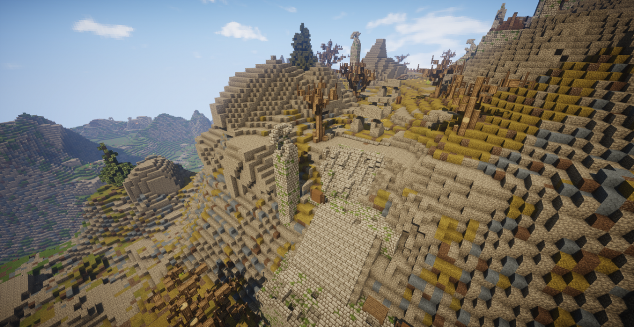 Sundered Towers (skyrim TES) Minecraft Map