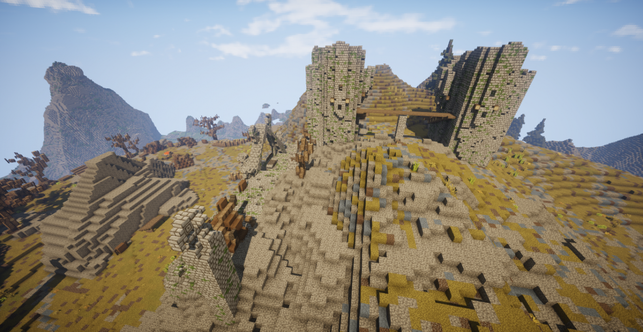 Sundered Towers (skyrim TES) Minecraft Map