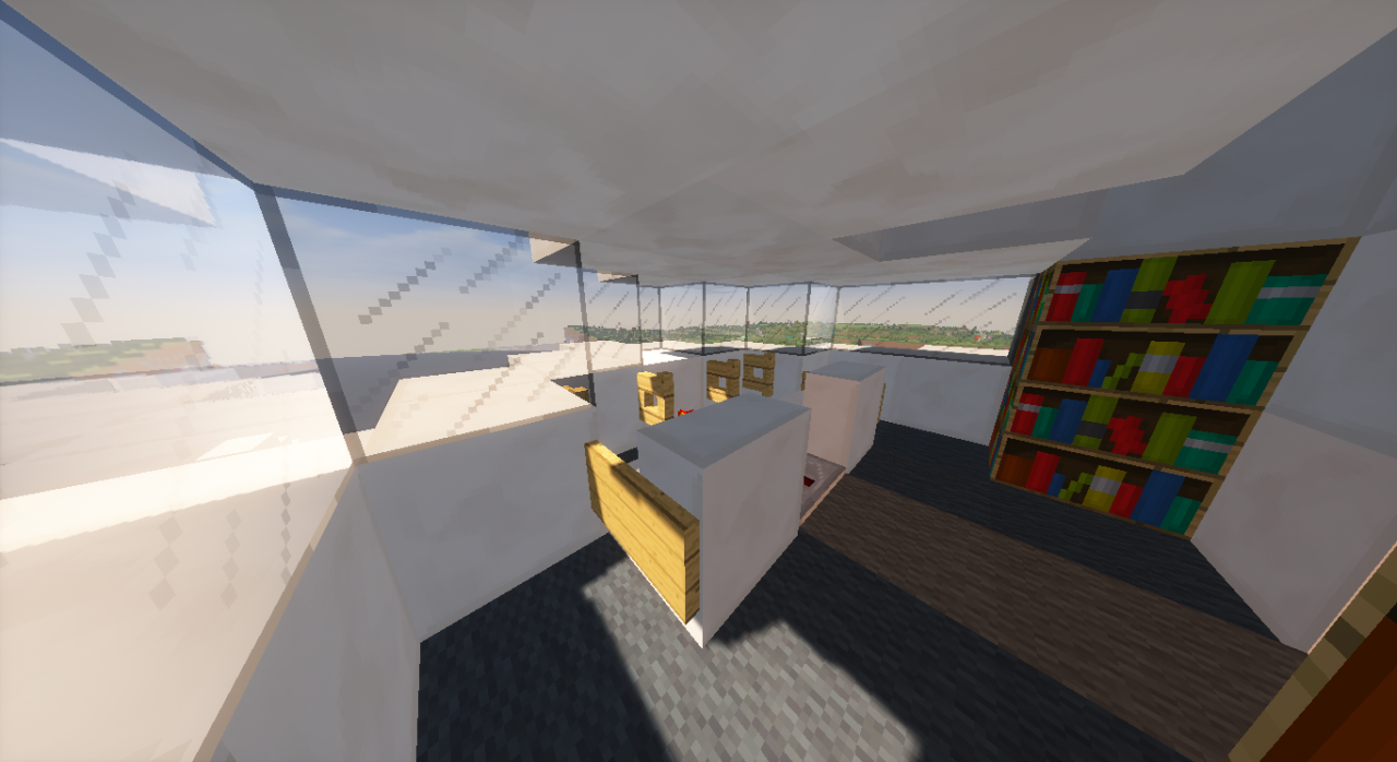 [2.5:1] Boeing 747-400 (Qantas) Minecraft Map