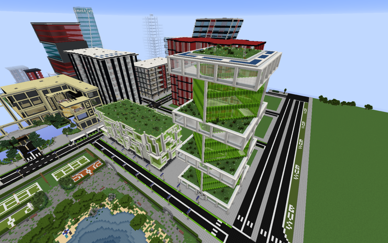 [Modern] Building 18 Minecraft Map