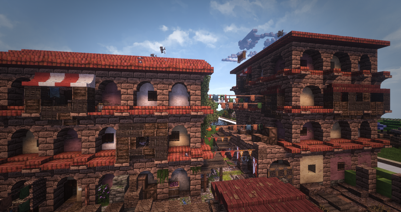 Roman Insulae | Darwin Reforged Plot | #WeareConquest Minecraft Map