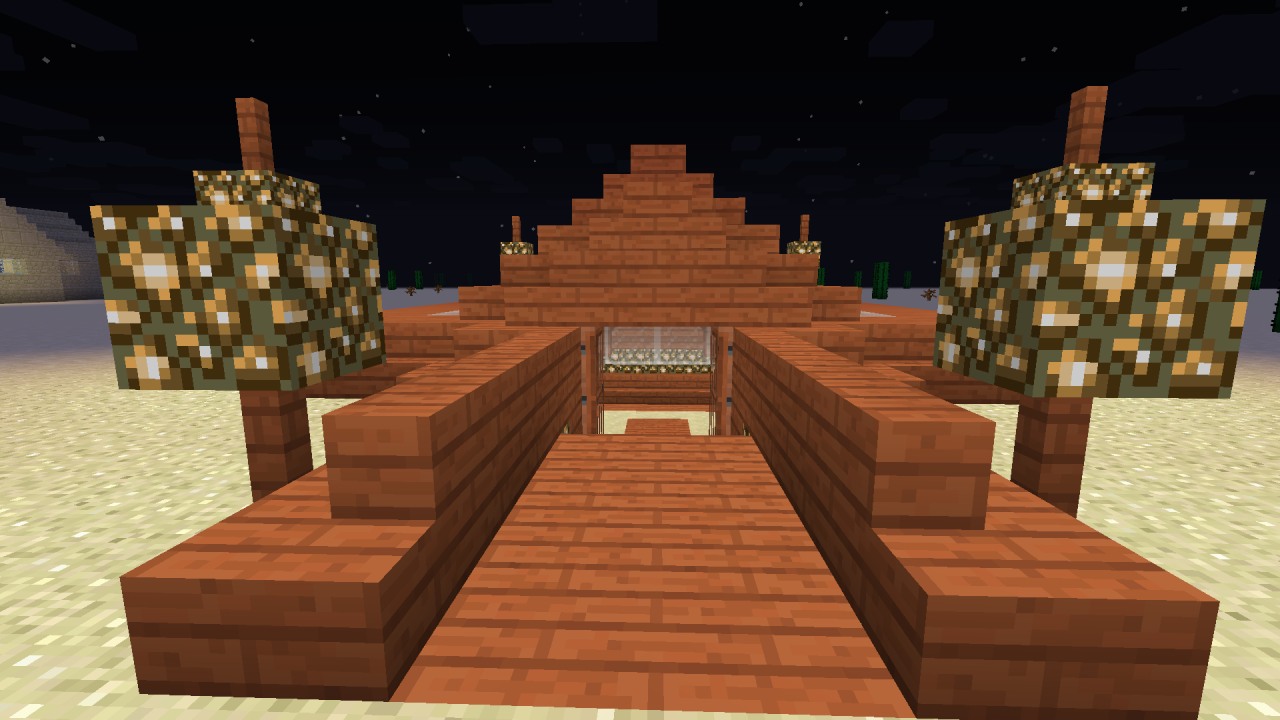 Desert Base Minecraft Map