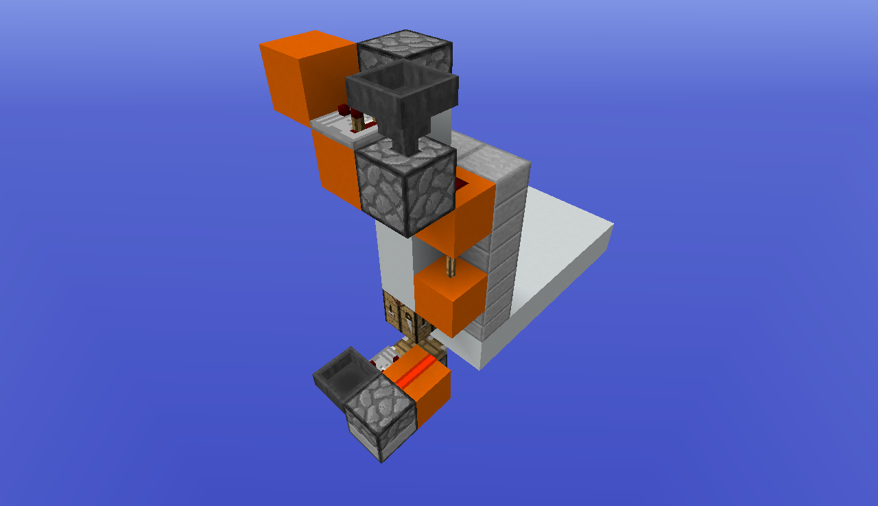 Minecraft Redstone: Hidden Crafting Table V2 Minecraft Map