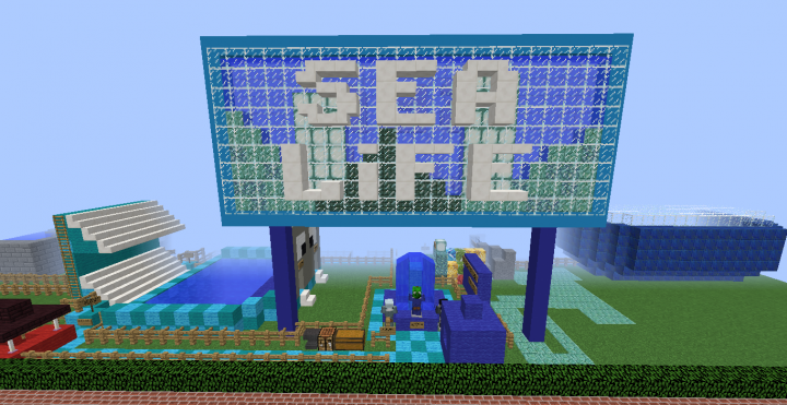 Come to Visit Sea Life In Minecraft Minecraft Map