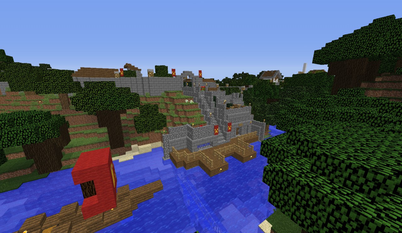 Skyrim - The United World Minecraft Map