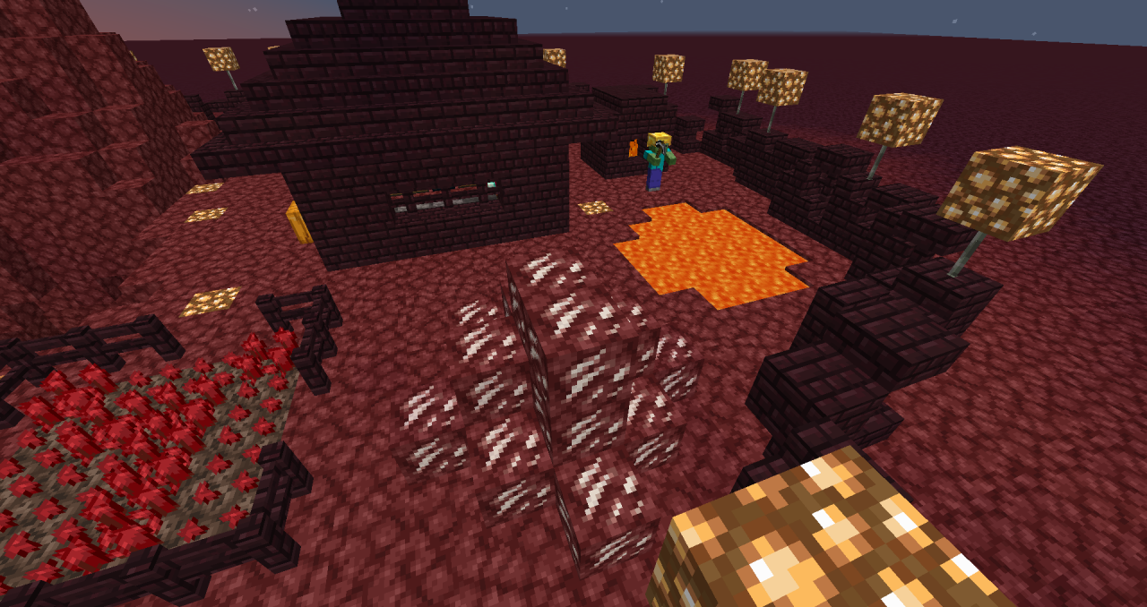 Nether "Base" (1.12) Minecraft Map