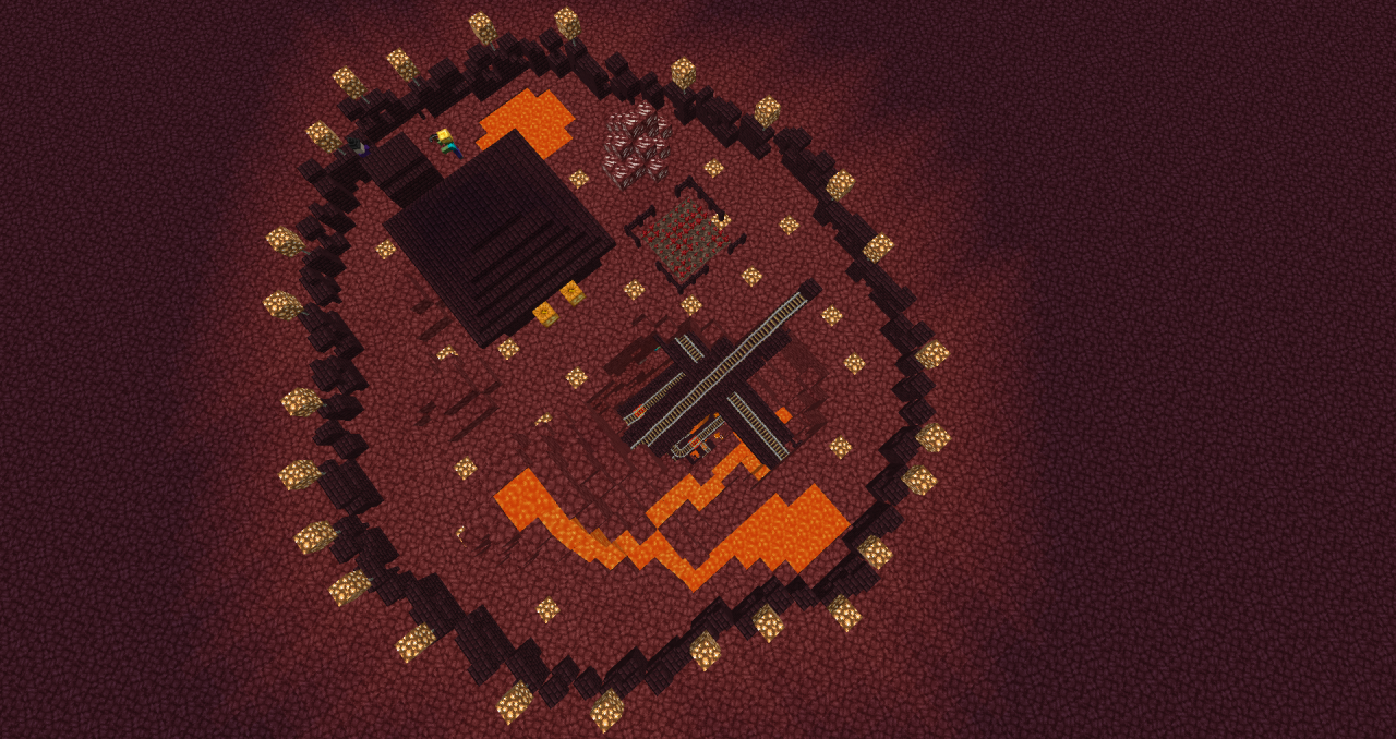 Nether "Base" (1.12) Minecraft Map