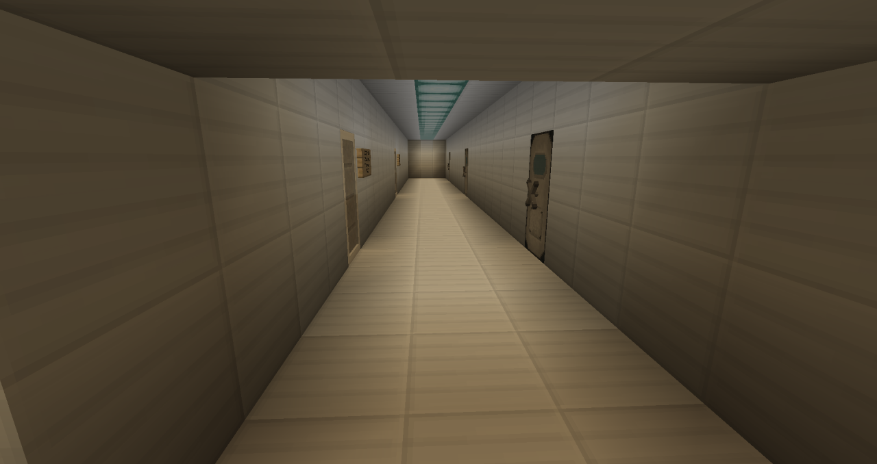 Nuclear Bunker (REQUIRES MODS) Minecraft Map