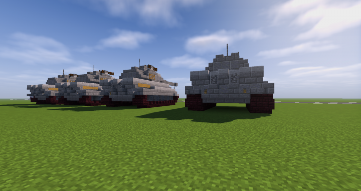 Panzerkampfwagen VI Tiger II Minecraft Map