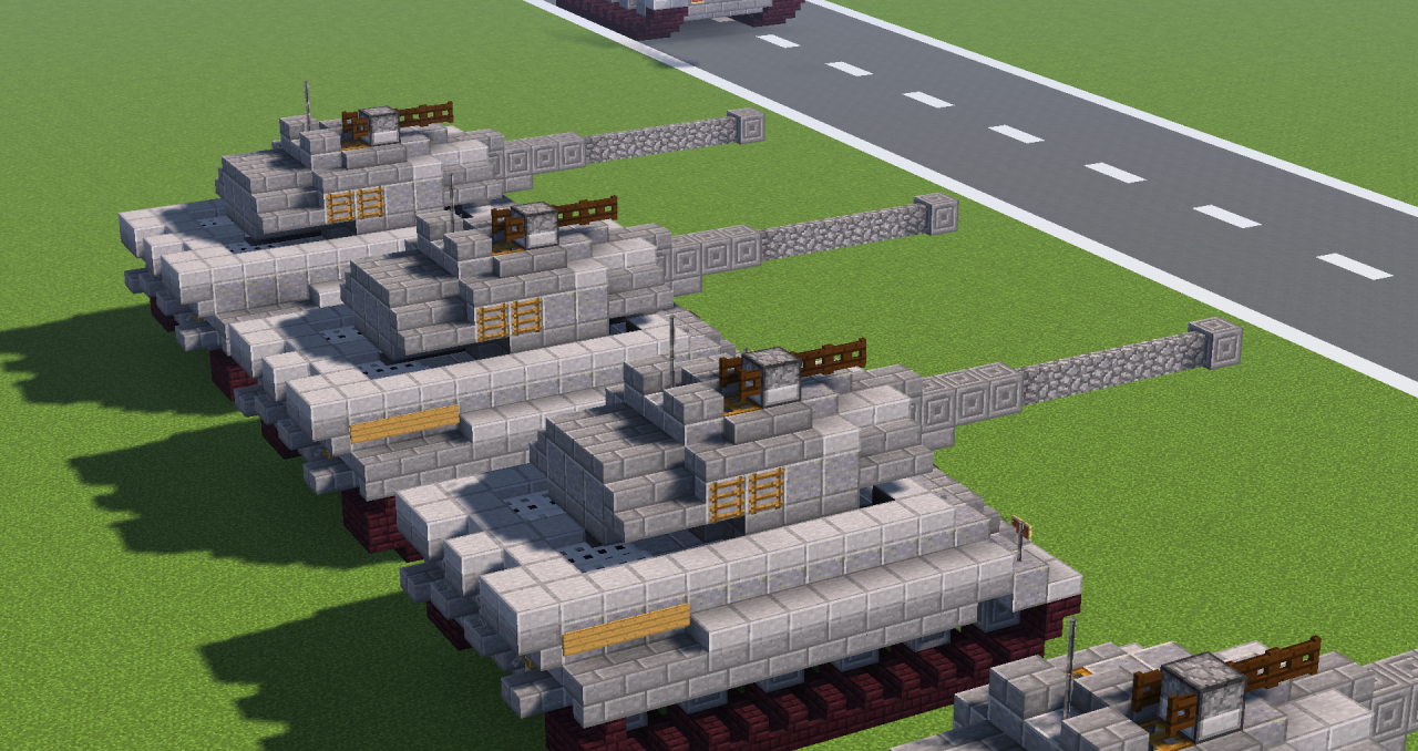 Panzerkampfwagen VI Tiger II Minecraft Map