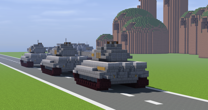 Panzerkampfwagen VI Tiger II Minecraft Map
