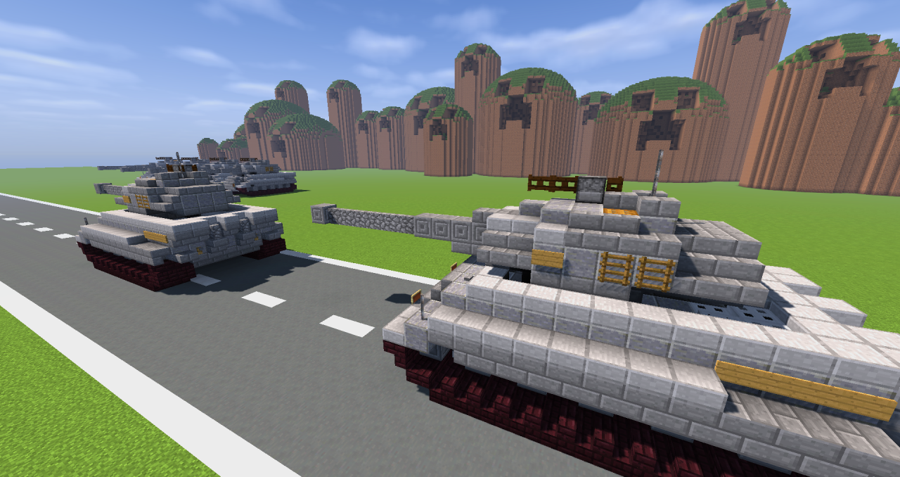 Panzerkampfwagen VI Tiger II Minecraft Map