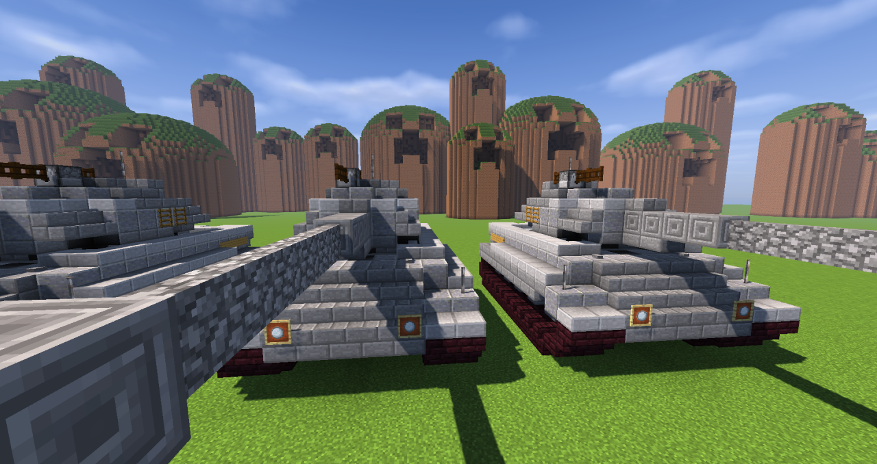 Panzerkampfwagen VI Tiger II Minecraft Map