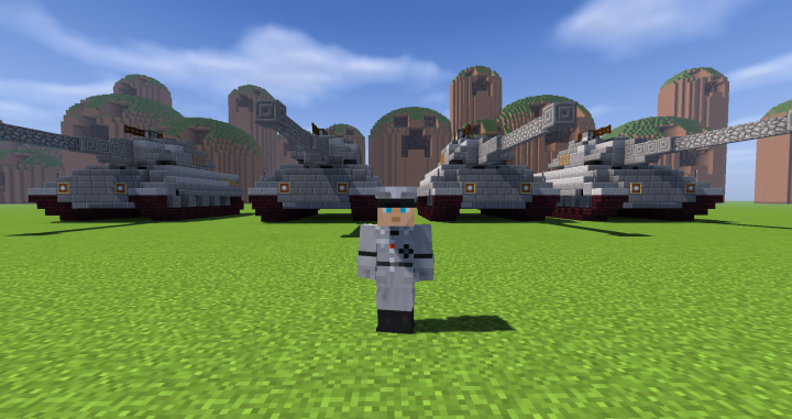 Panzerkampfwagen VI Tiger II Minecraft Map