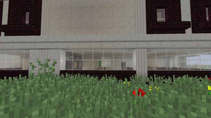 The simple modern MC house Minecraft Map