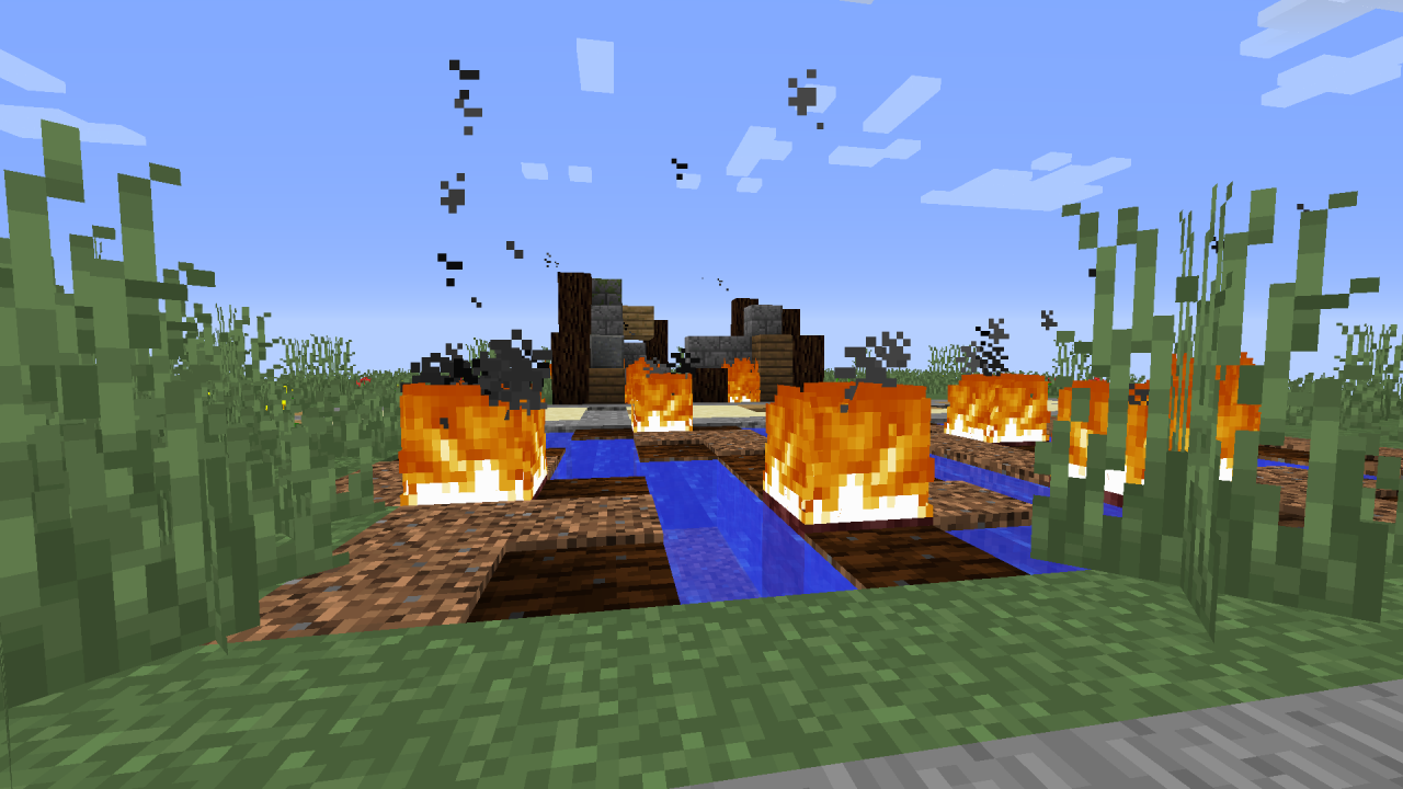 little medieval ruins Minecraft Map