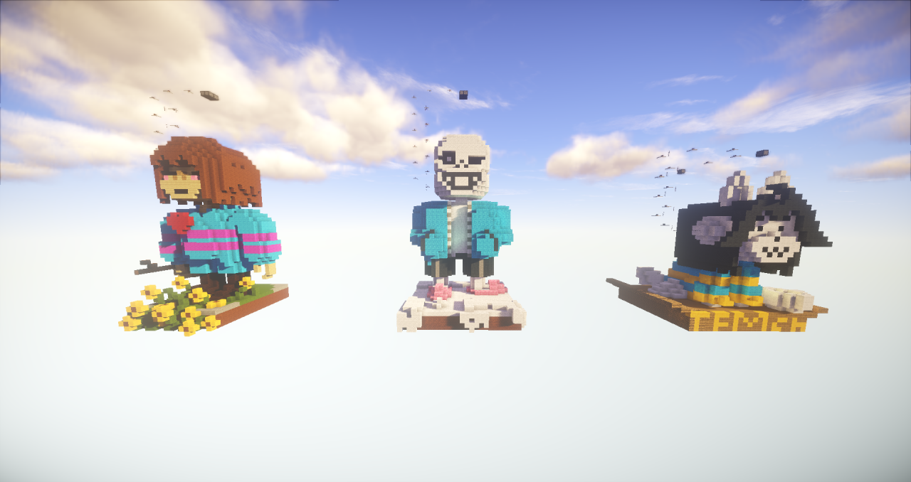 Burning Map Undertale Edition! Minecraft Map