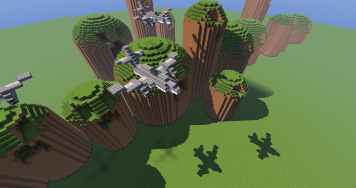 Messerschmitt Me 262 Minecraft Map