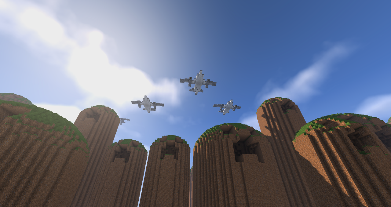 Messerschmitt Me 262 Minecraft Map