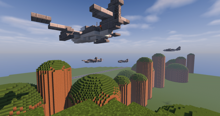 Messerschmitt Me 262 Minecraft Map