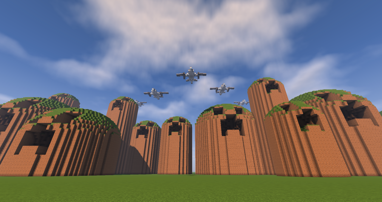 Messerschmitt Me 262 Minecraft Map