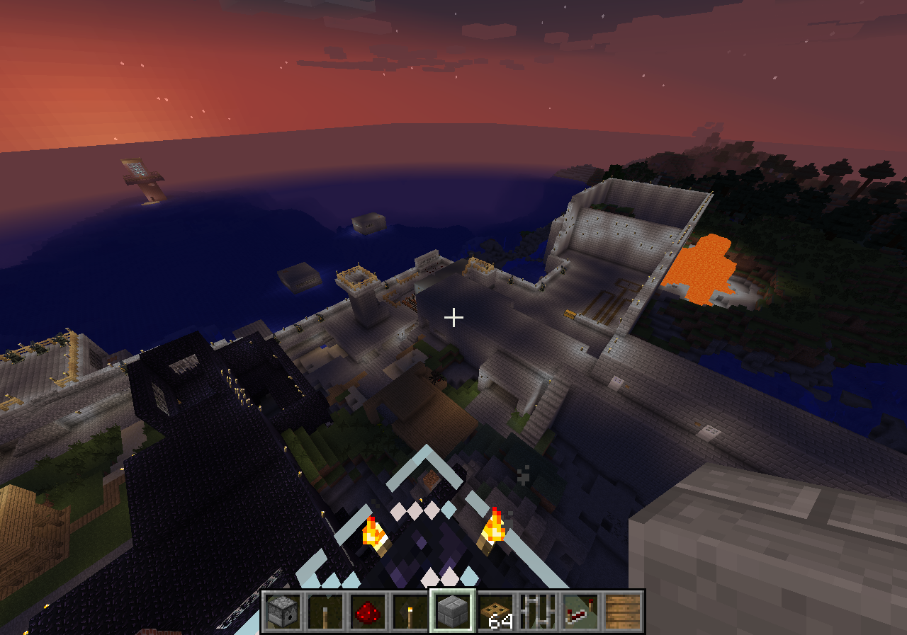 Massive Coastal Military Base Minecraft Map