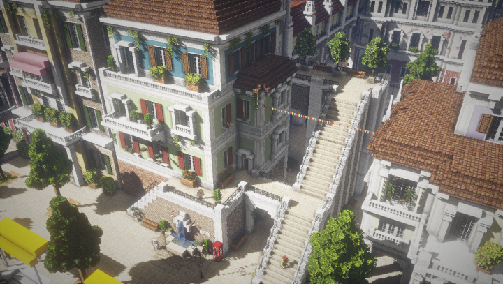 Water city Minecraft Map