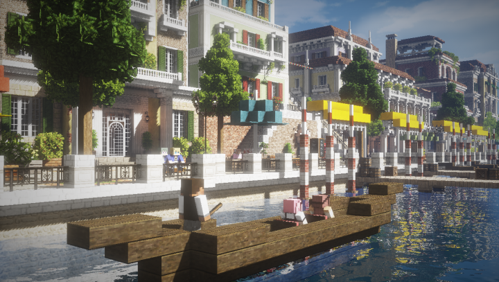 Water city Minecraft Map