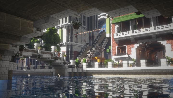 Water city Minecraft Map