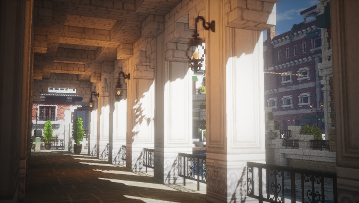 Water city Minecraft Map