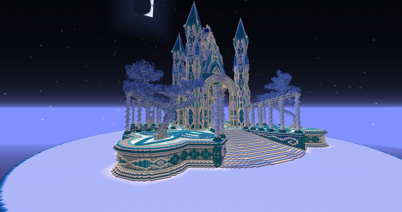 Frozen warp Minecraft Map