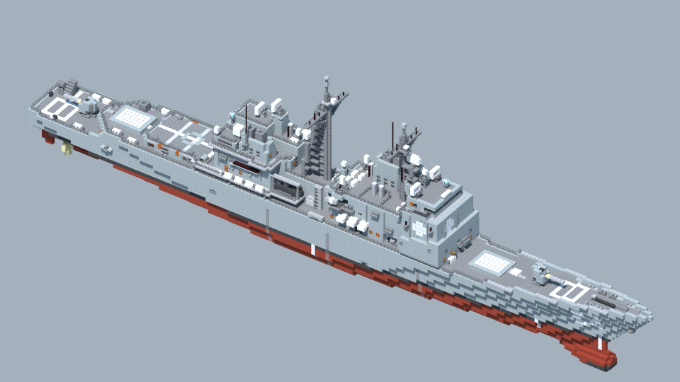 USS Lake Erie - CG 70 Minecraft Map