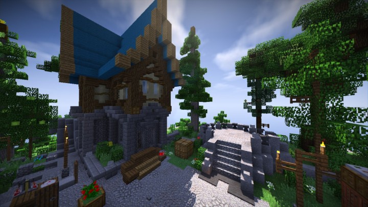 Game lobby Minecraft Map