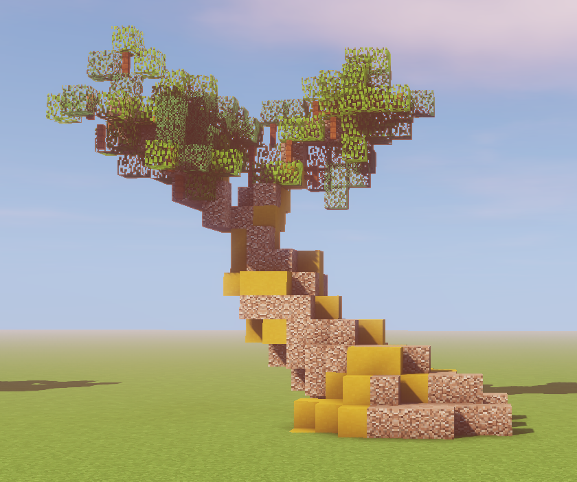 Clockwork City Fabricant trees Minecraft Map