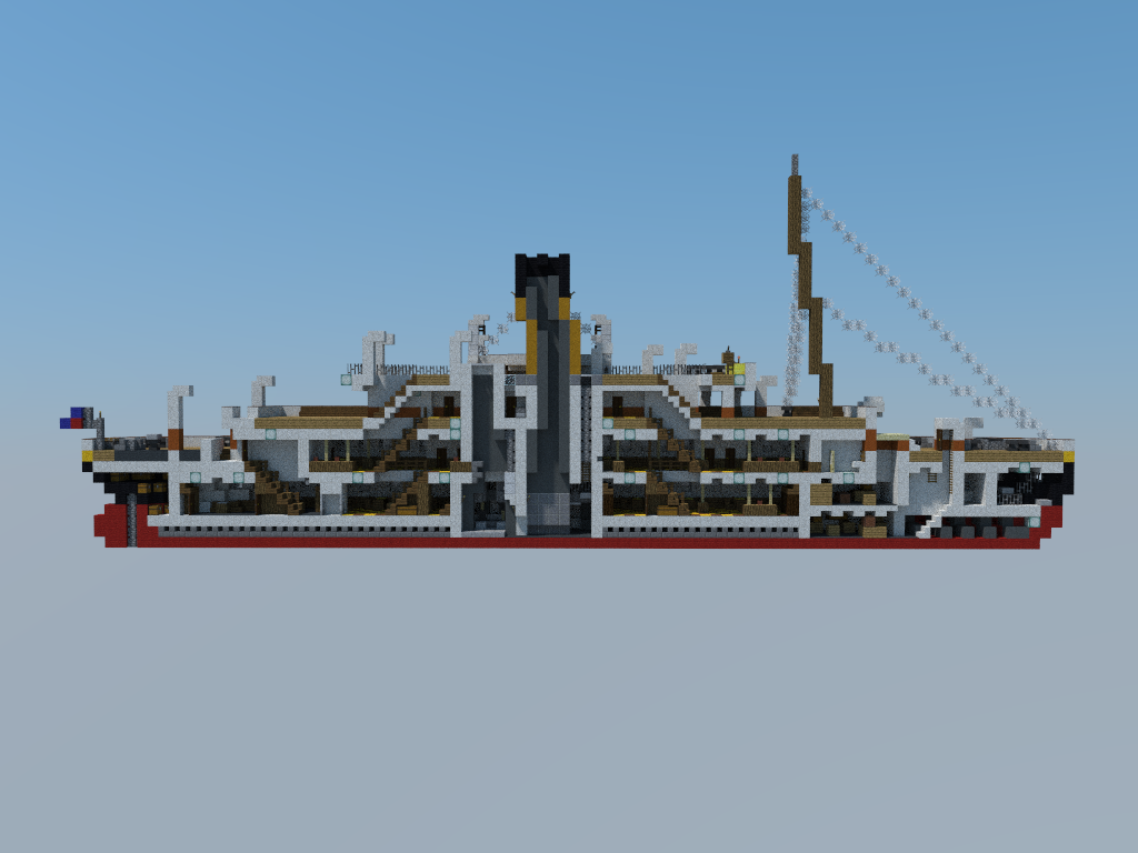 WSC : SS Nomadic Minecraft Map