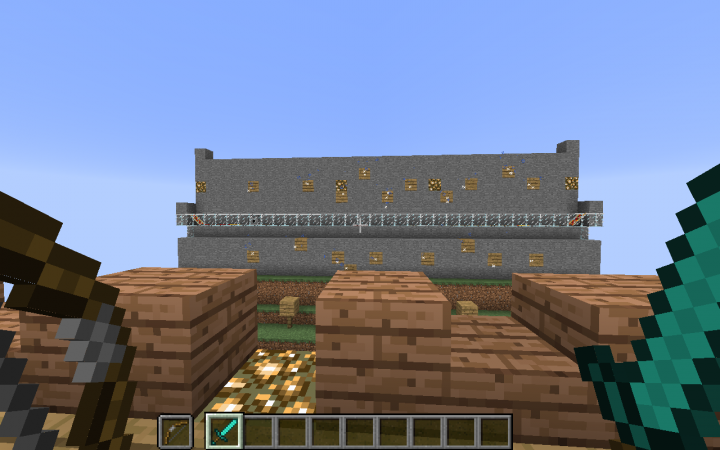 Combat Training Microgrounds Minecraft Map