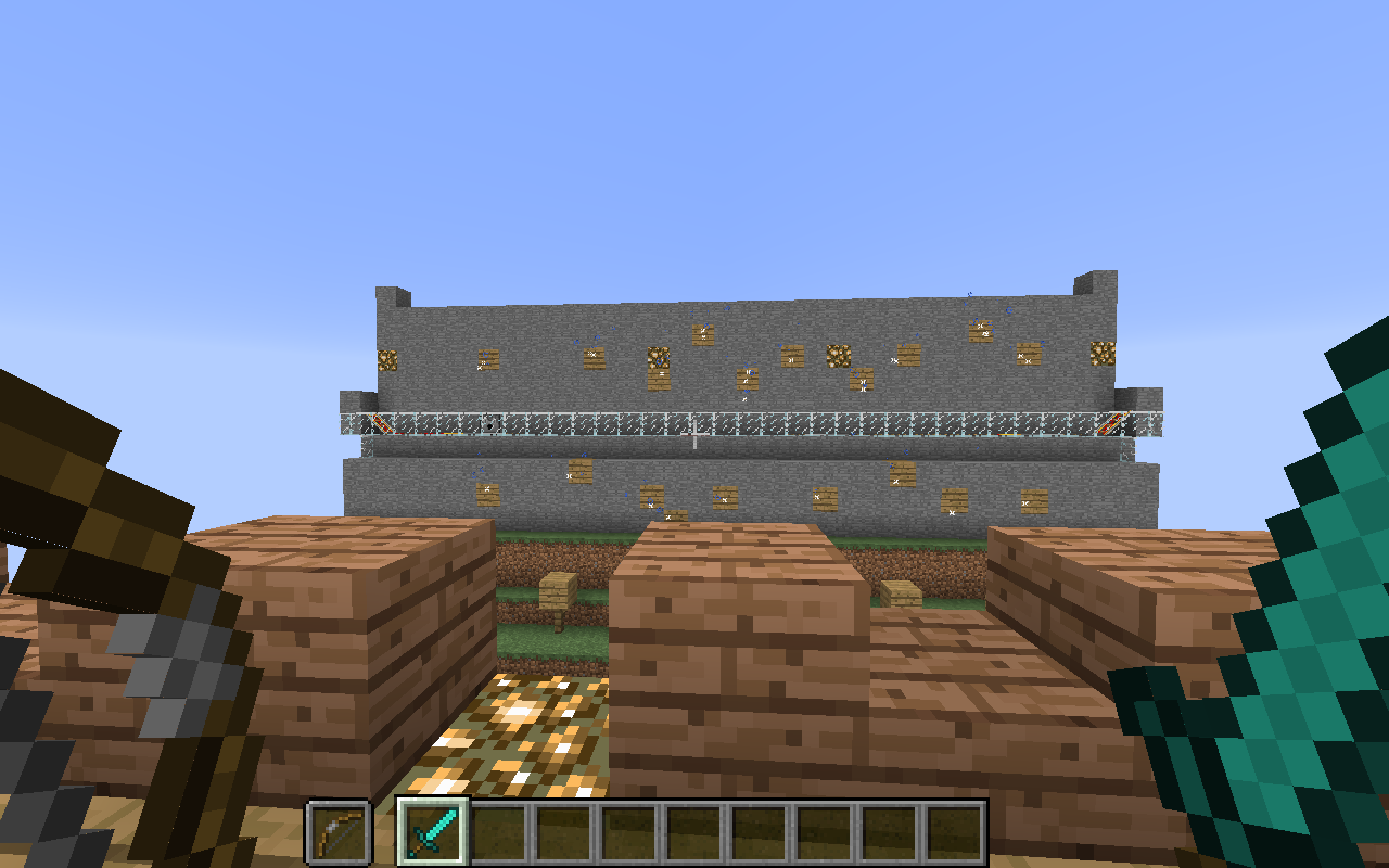 Combat Training Microgrounds Minecraft Map