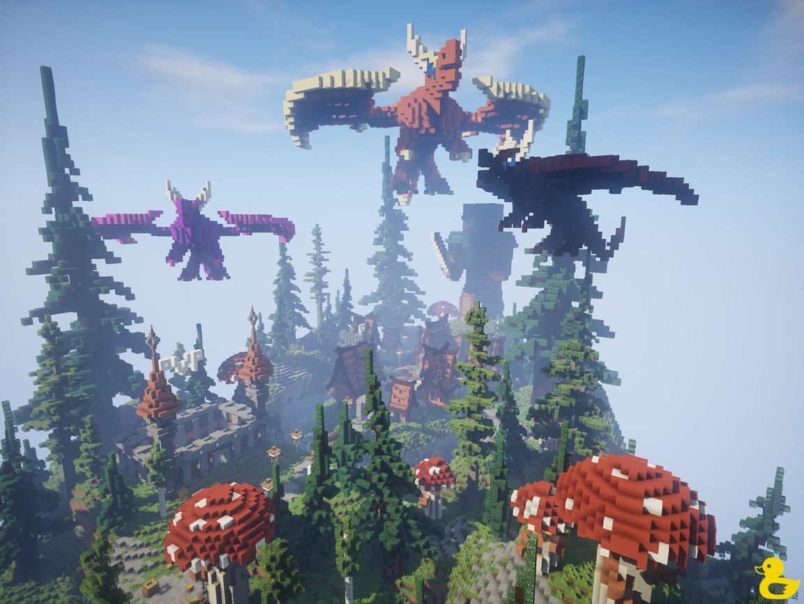 Dragonborn Spawn Minecraft Map