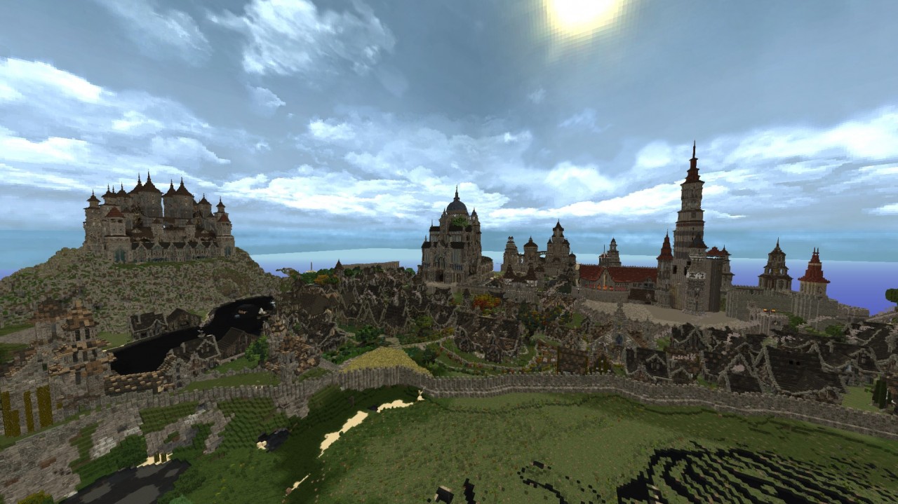 Hamlet I'm creating (Update) Minecraft Map