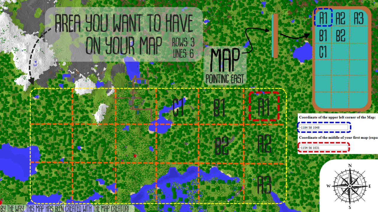 Map creator for Minecraft 1 12 by Skyball Minecraft Map