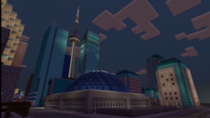 Toronto - CN Tower Minecraft Map