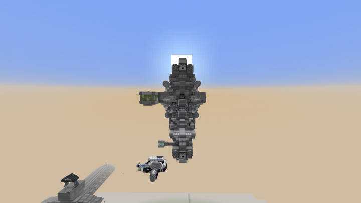 RSI Orion Mining Platform Minecraft Map