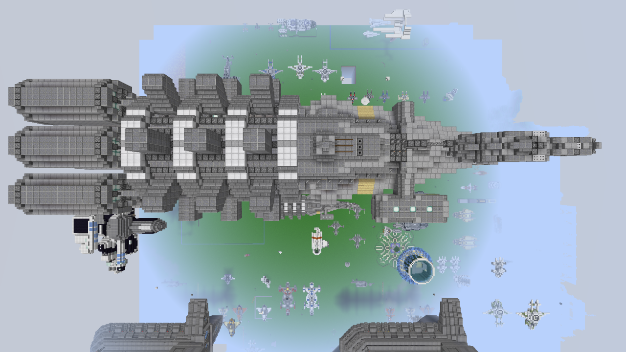 RSI Orion Mining Platform Minecraft Map
