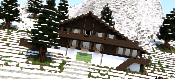 Murren | Swiss Chalet Minecraft Map