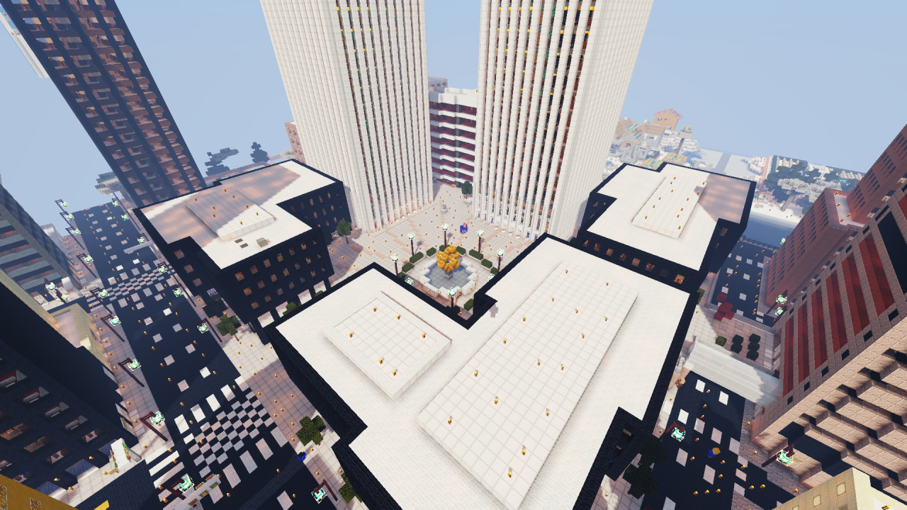 World Trade Center City Minecraft Map