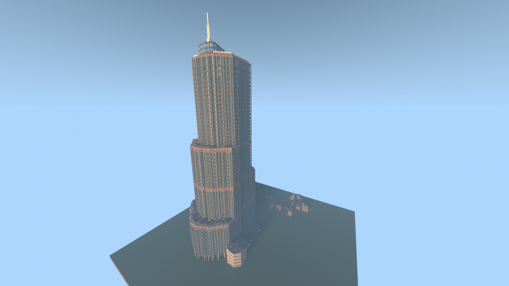 Trump International Hotel & Tower Chicago Minecraft Map