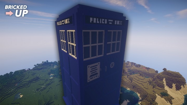 Giant TARDIS Minecraft Map