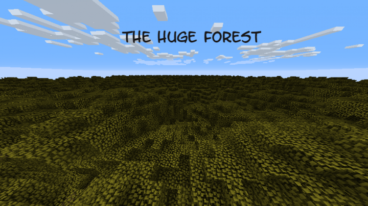The Huge Forest Minecraft Map